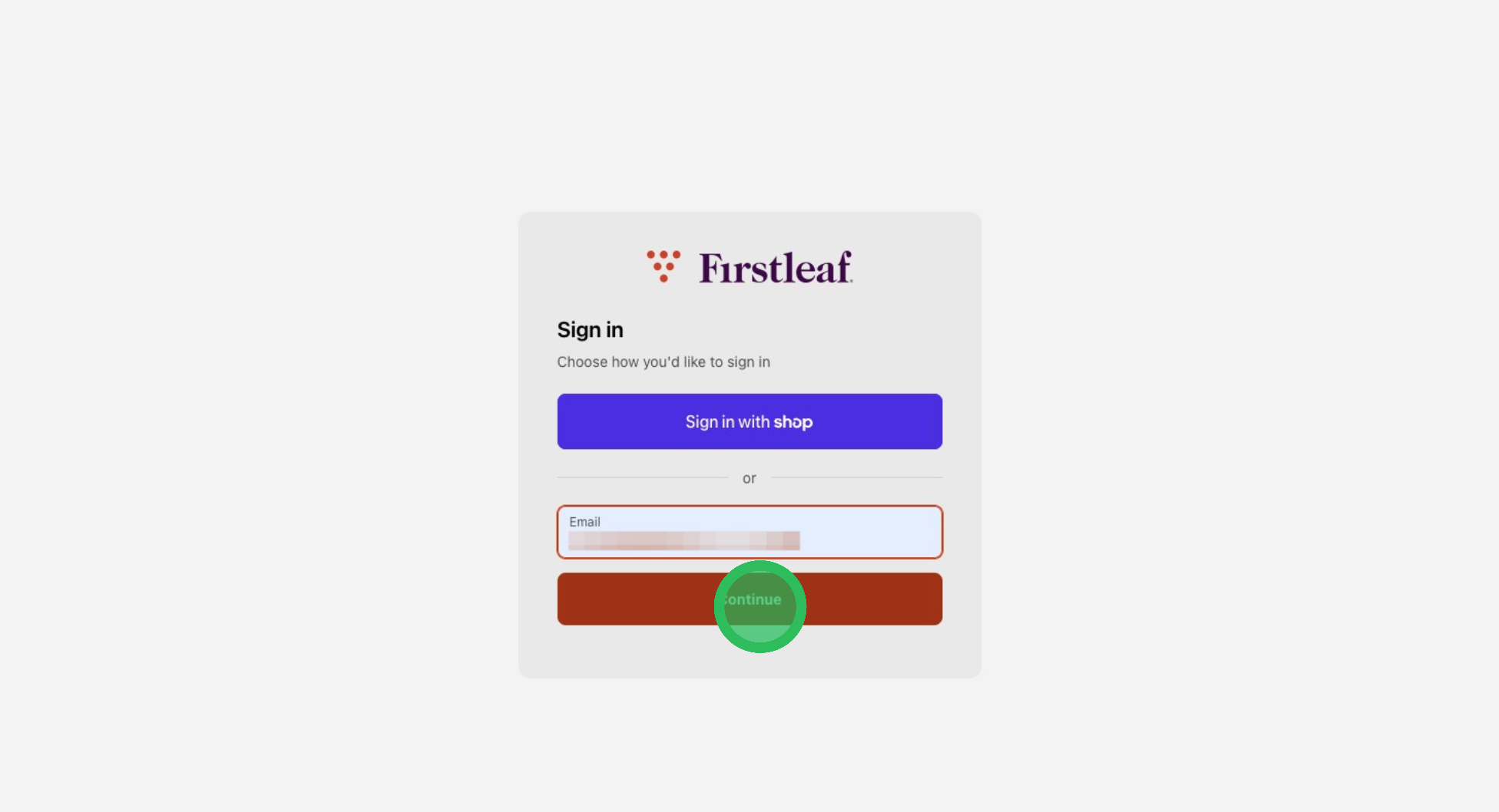 Accessing My Account – Firstleaf